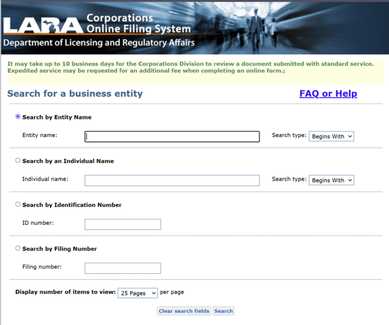 How to Perform a Michigan Business Entity Search in 2025