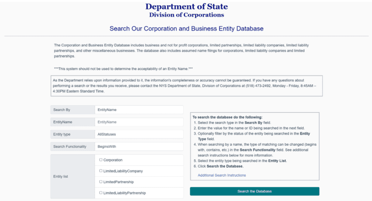 NY LLC Lookup Guide 2025 | Simplify Your Business Search