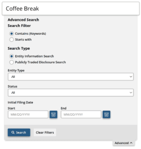 Search California Business Entities | Verify & Register