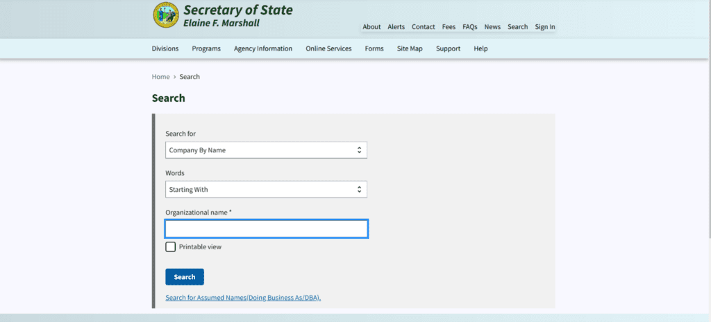North Carolina Business Entity Search | Find & Verify Companies