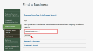 Oregon LLC Search: Step-by-Step Guide via SOS Biz Registry