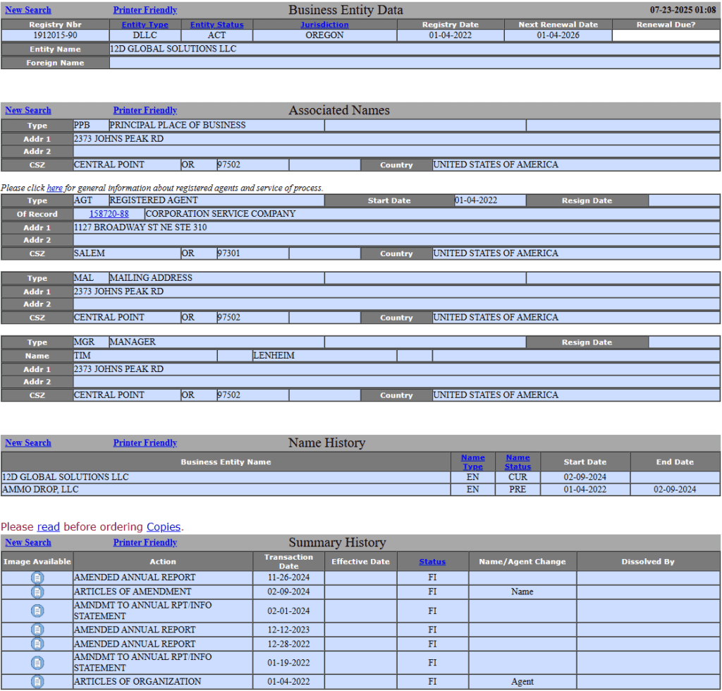 Oregon LLC Search: Step-by-Step Guide via SOS Biz Registry